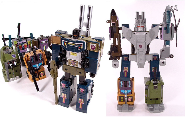 Helicopter Transformer Space Shuttle Set