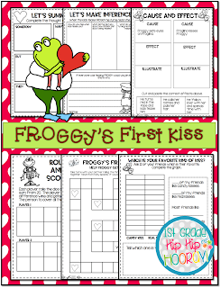 1st Grade Hip Hip Hooray!: Froggy's First Kiss