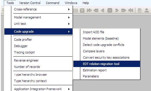 AX WONDERS: Working with the AX 2012 EDT relation migration tool
