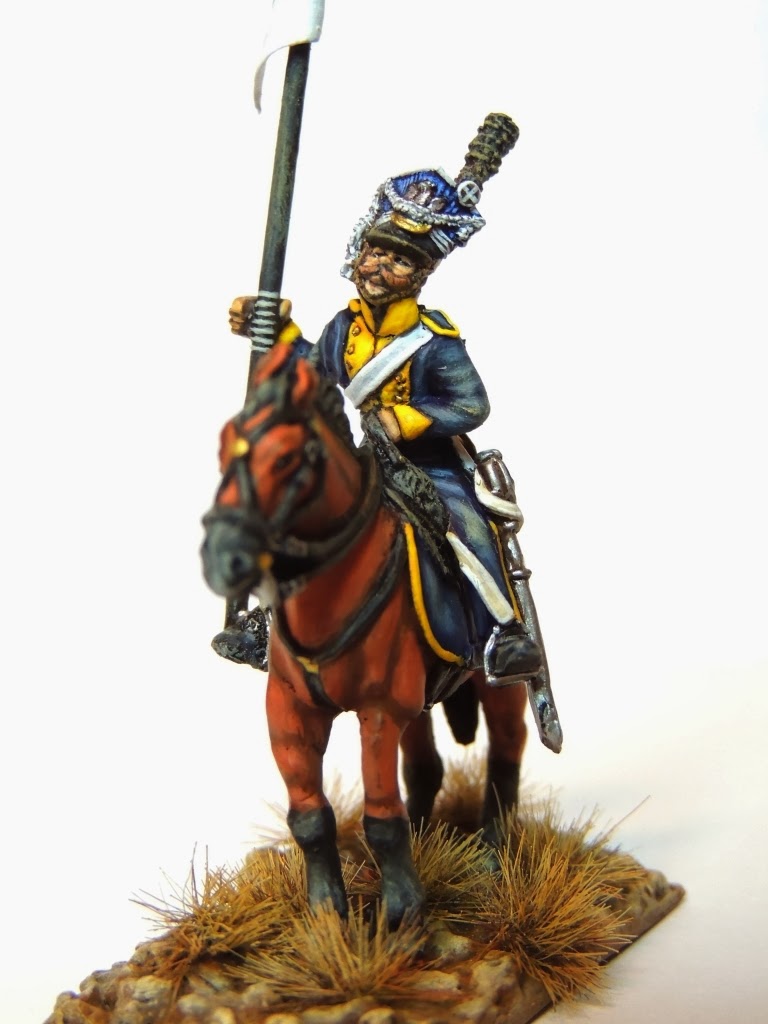 RTB AT LARGE: Polish Napoleonic Uhlans painted by Francesco Thau