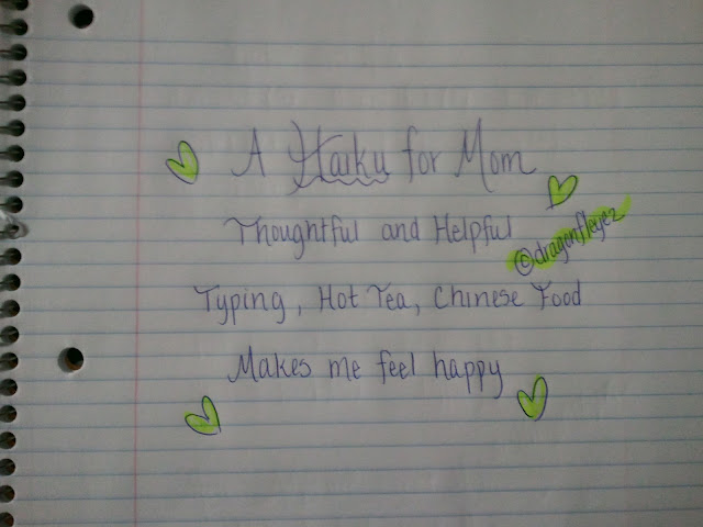 The DragonFly Girl: Mothers Day Poem - A Haiku for Mom