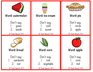 Teach Speech 365: Don't Say It Game - A Different Vocabulary/Language ...