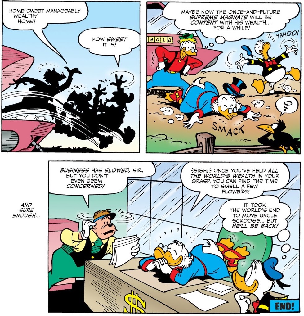Duck Comics Revue: "Money Is the Root of Upheaval!"