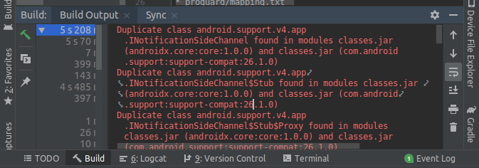 dominoc925: Android Studio: resolving duplicate AndroidX and support ... dominoc925: Android Studio: resolving duplicate AndroidX and support ...