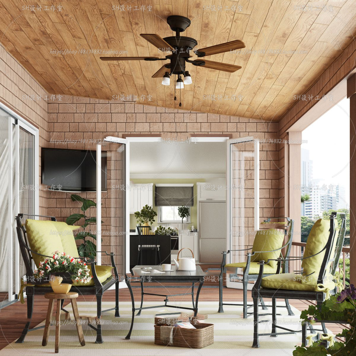 Balcony-Courtyard - Khavi