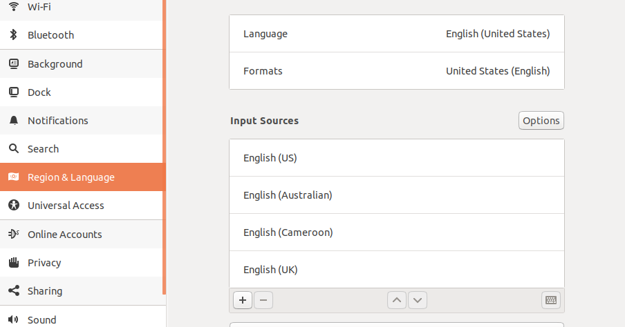 Change Desktop Language of Ubuntu 18.04 and Trisquel 8.0