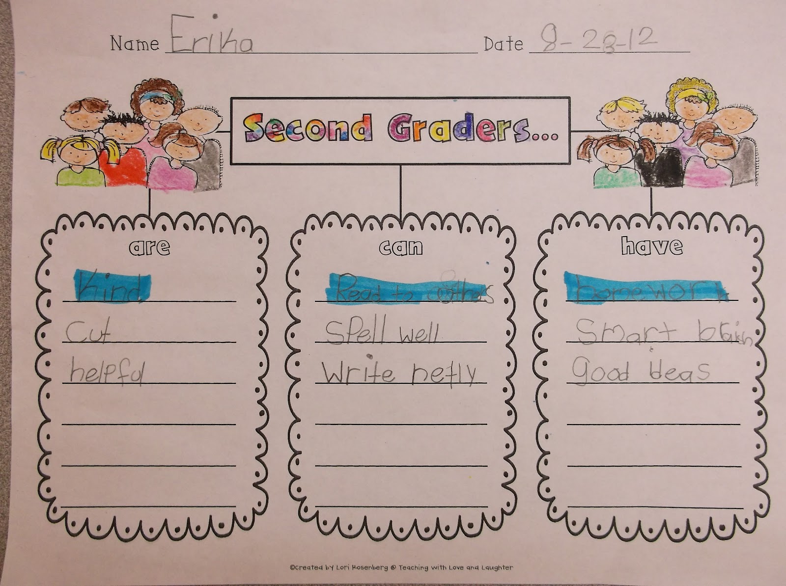 Teaching With Love and Laughter: First Week of School Activities