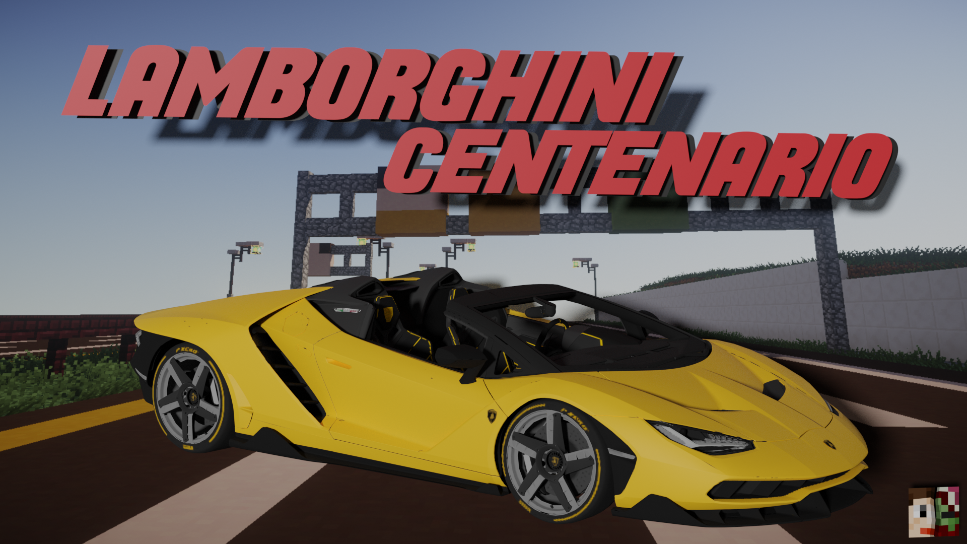 Lamborghini Centenario Roadster | Minecraft Car Addon - GAMING BLOG