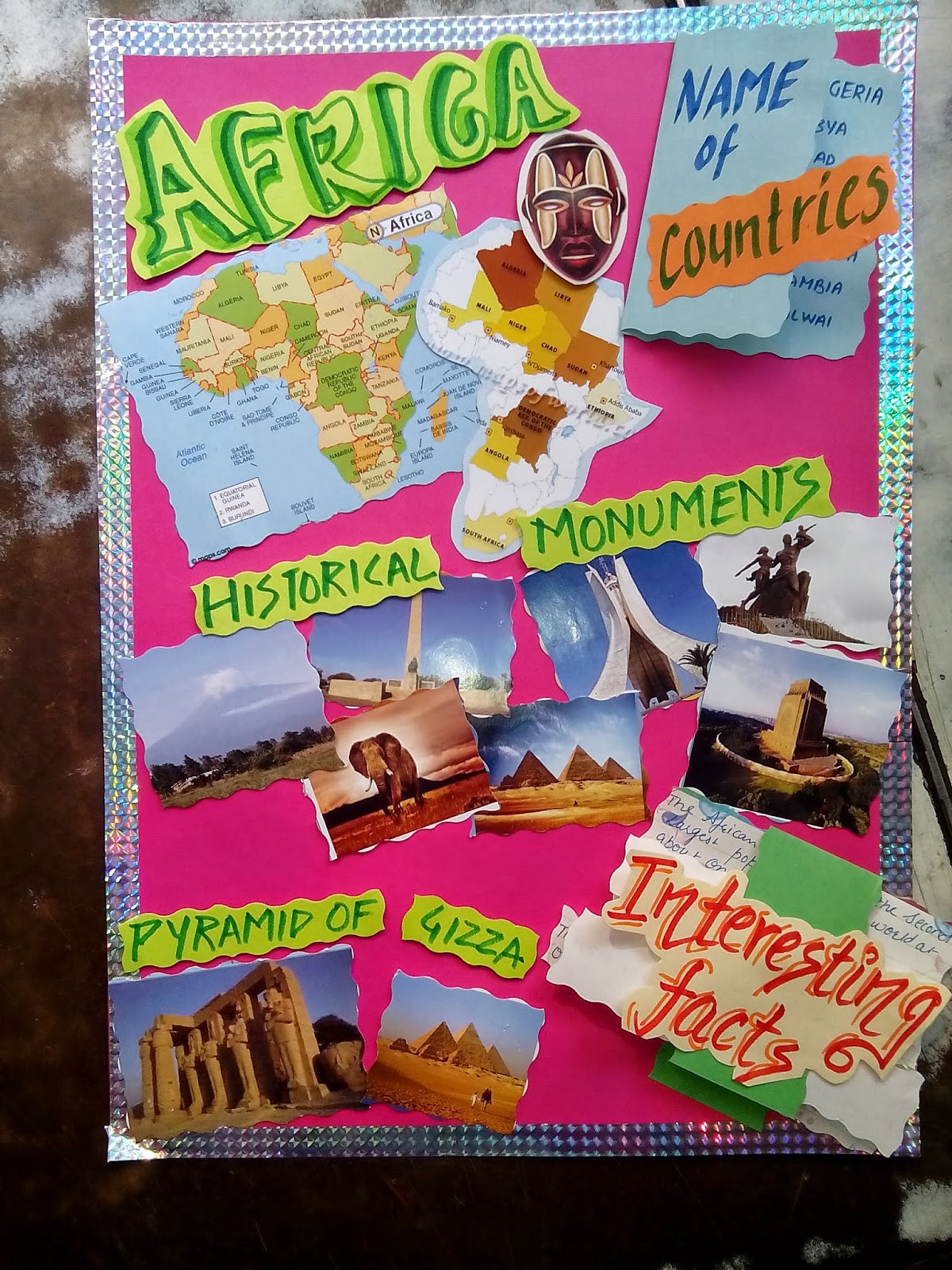 ART AND CRAFT: CHARTS