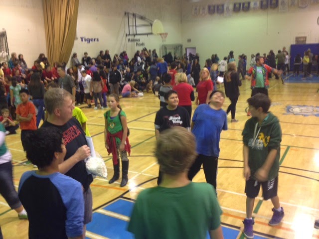 GWMS News : Gym Blast Today at George Waters