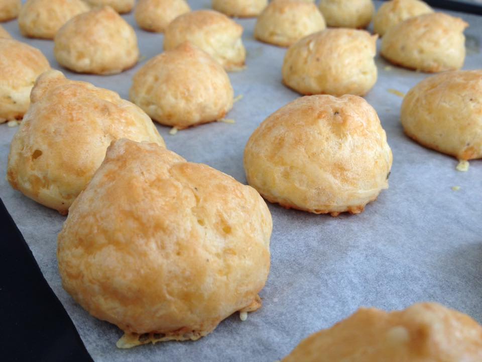Gougères au gruyère - En-K de gourmandises