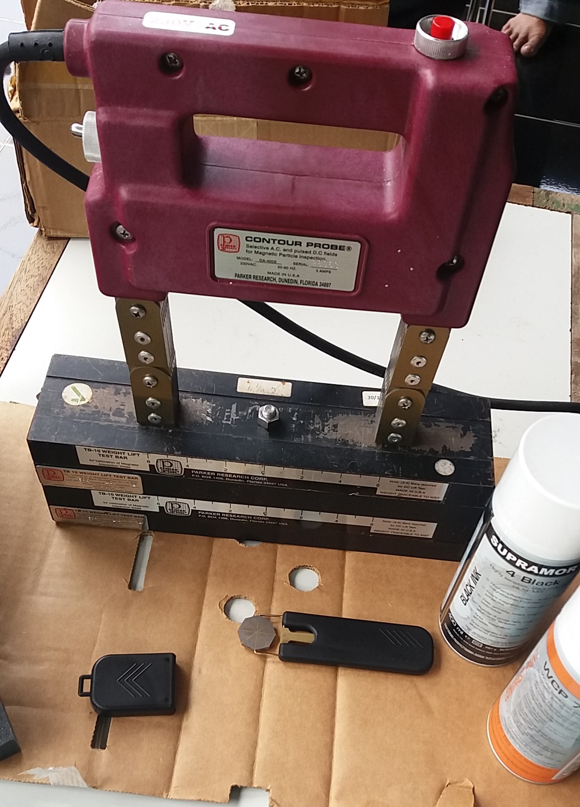 Test Lifting Power DC Yoke - Yoke Parker AC/DC DA400