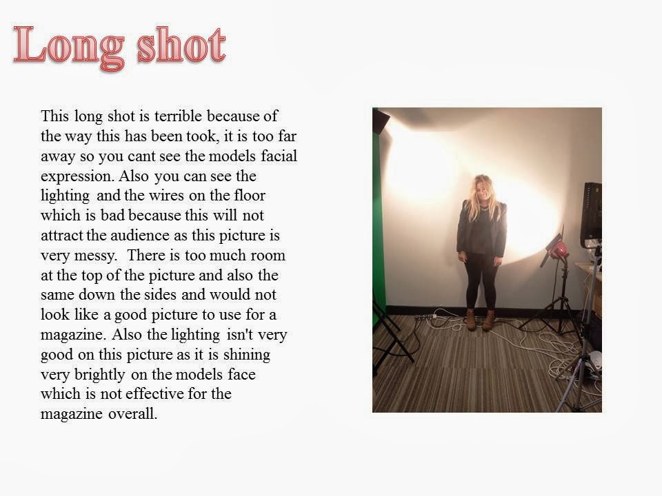 Beth Wood AS Media : Example shot types