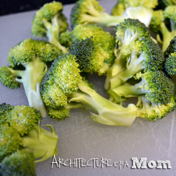 Architecture of a Mom: Lime Roasted Broccoli