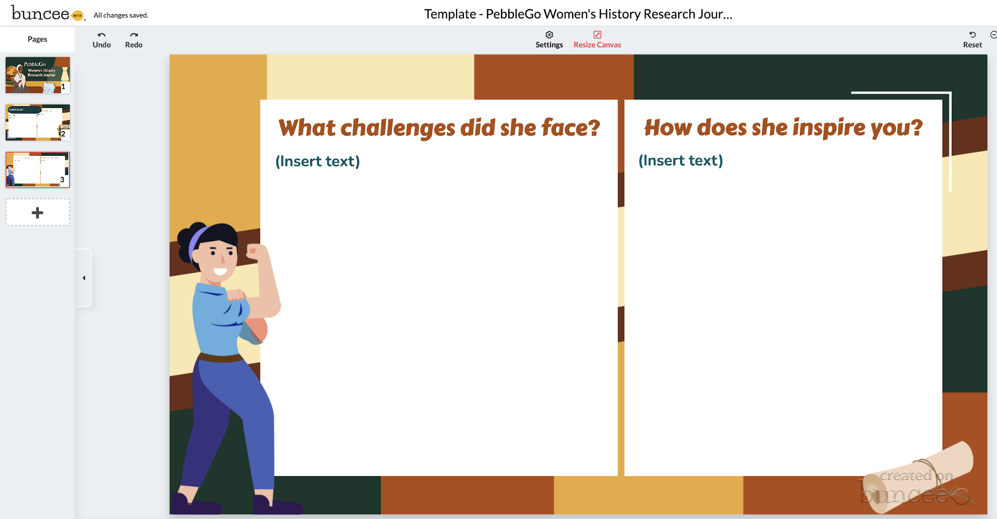 The Library Voice: PebbleGo + Buncee ....A Special Place For ALL For ...