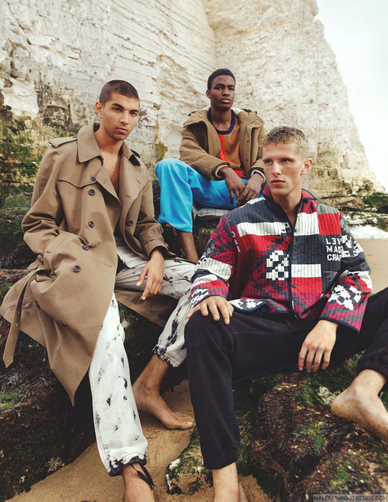MATT VAN DE SANDE , MOSES SINGH & MICHAEL CHIMA FOR GQ UK (JANUARY 2020 ...