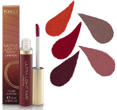 Ranking de Cosmeticos: Kiko Ultra Light Mat Lipstick