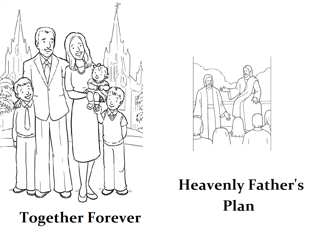 Families Can Be Together Forever Coloring Page Coloring Pages