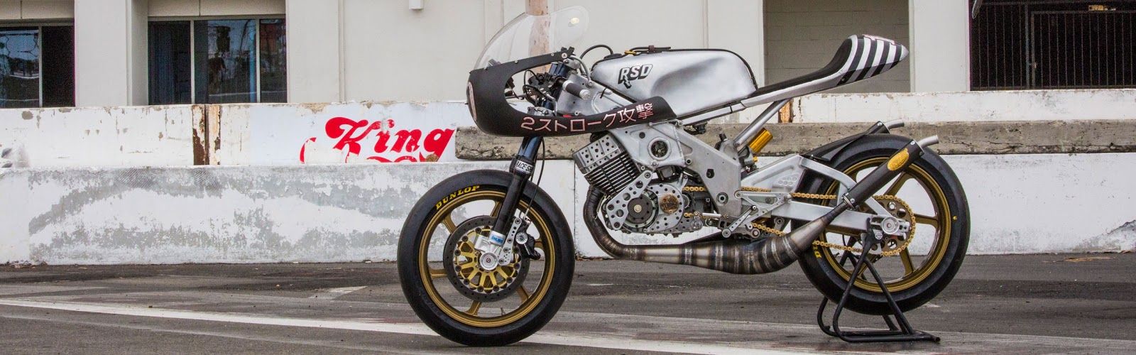"2 Stroke Attack" Born Free 7 - RocketGarage - Cafe Racer Magazine