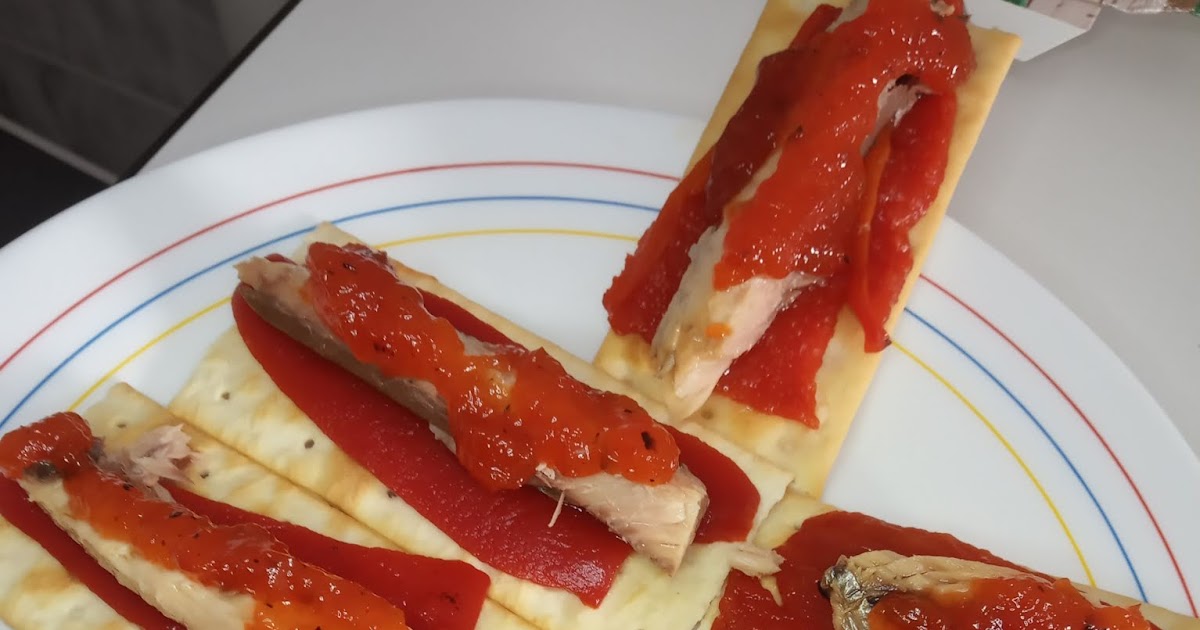 Chanel nº 14: Pincho de filete de caballa con mermelada de pimiento.