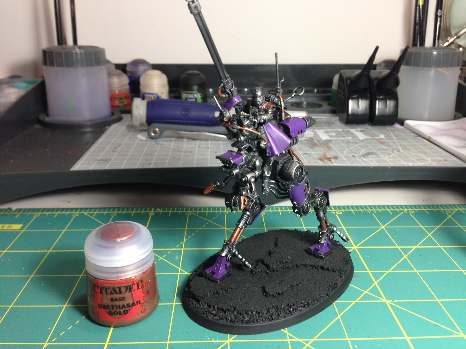Kris Wall Minis: Project #4 - AdMech Skitarii Sydonian Dragoon - Complete
