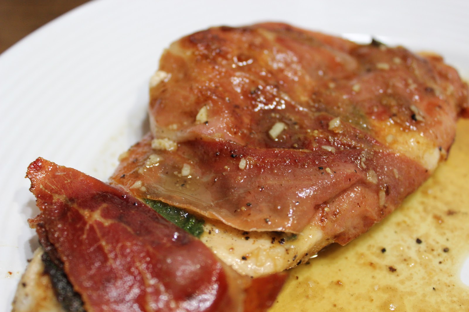 That's What She Fed: Chicken Saltimbocca