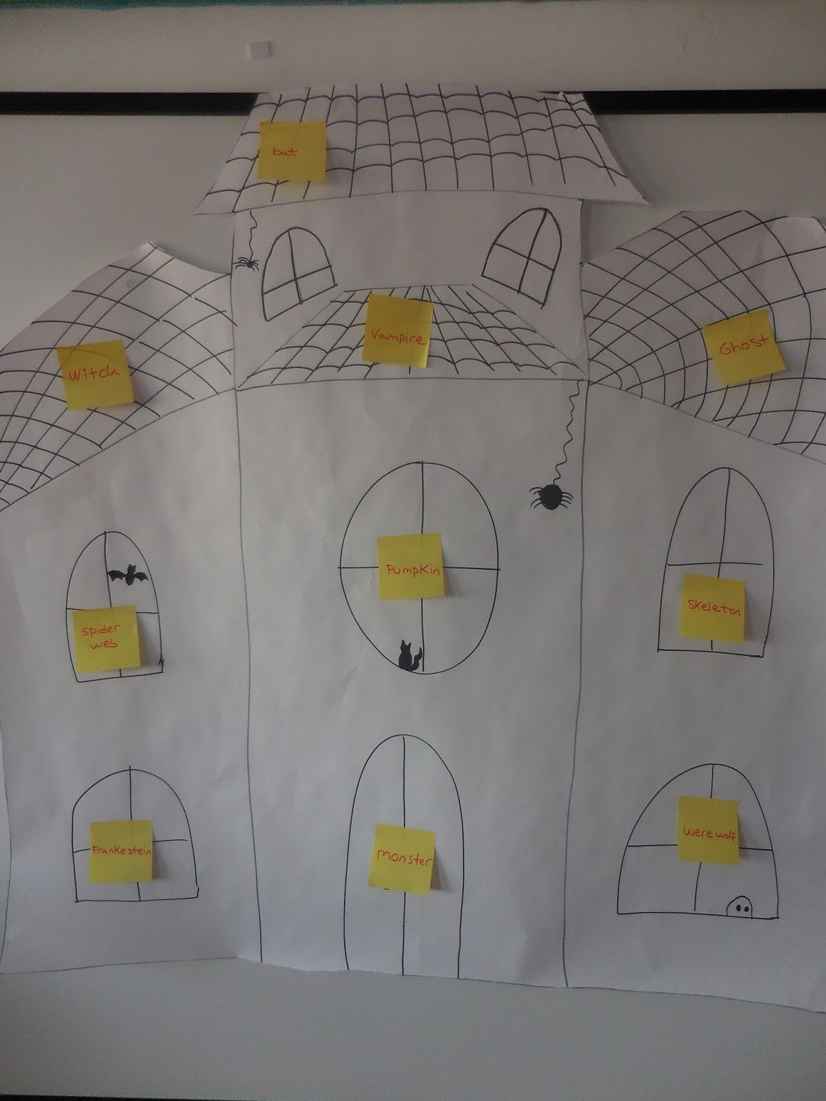 ready steady smile and learn: HAUNTED HOUSE