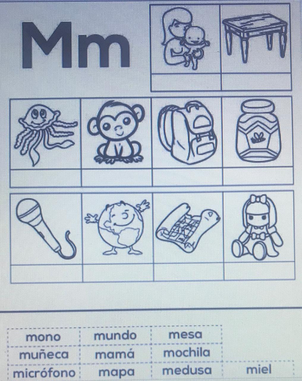 La huella del saber: Lectura de imágenes con M