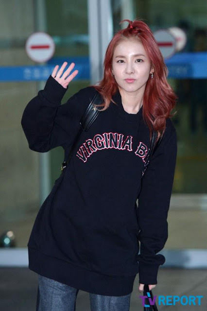 2NE1’s Dara's new hair color | Daily Korean Celebrity Pictures
