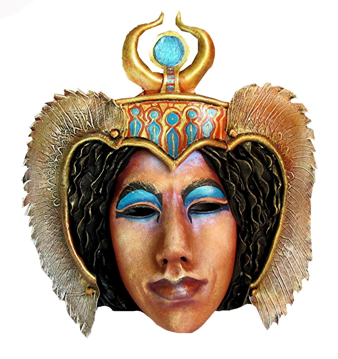 threads of the spiderwoman: New Mask for Isis