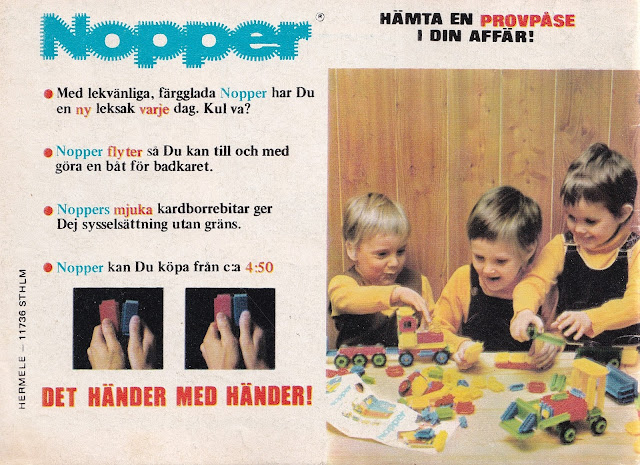 Nostalgorama: Reklam för Nopper 1970