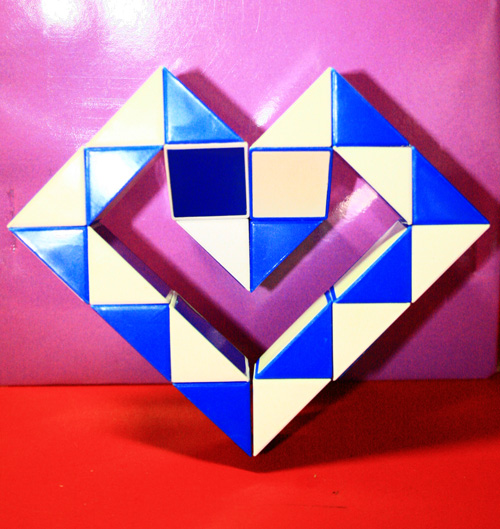 veroqt: Corazón con Rubik