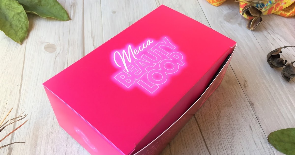 little white truths: Mecca L3 Beauty Loop Box, July 2018 - unboxing