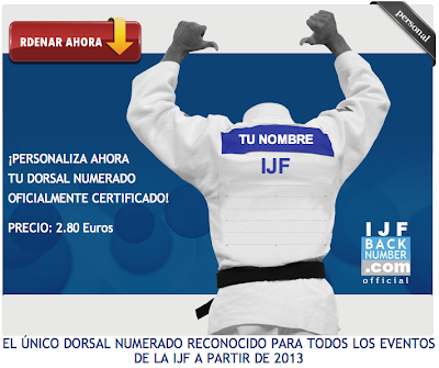 JUDO CLUB VALLÈS: DORSALES IJF 2013