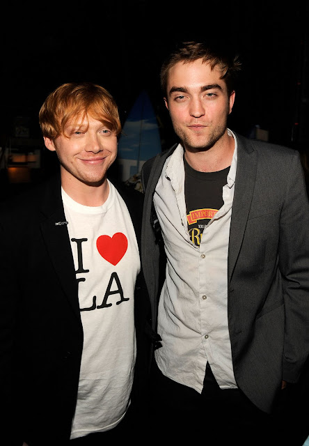 ROBSTENsessed -BilingualBlog: ADORABLE PICT (HP Reunion with Rob) HQ At ...