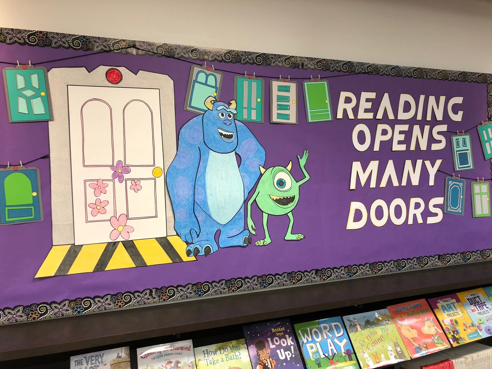 Monsters Inc Bulletin Board - The Learning Curve