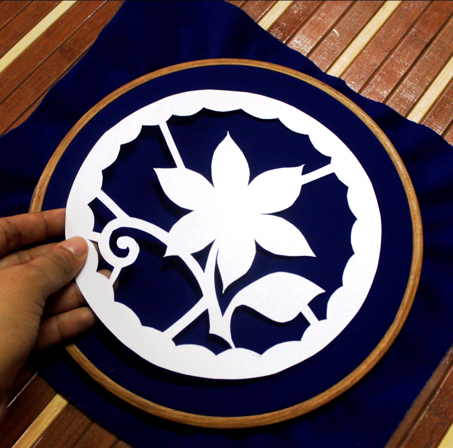 indah: Projek Kraf Tekat -- mari buat motif tekat...!