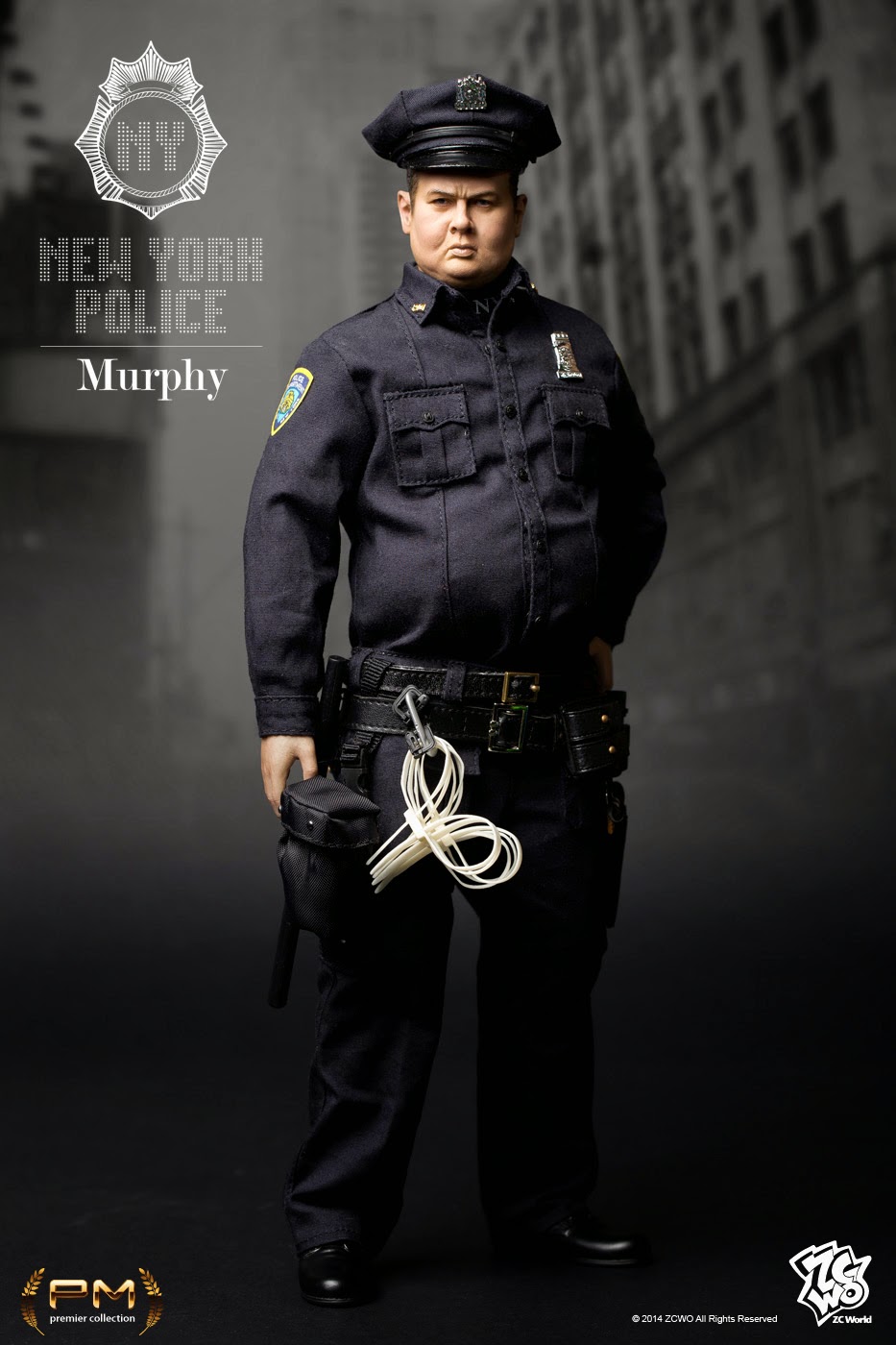 toyhaven: ZCWO 1/6 NYPD New York Police Department Police Officer ...