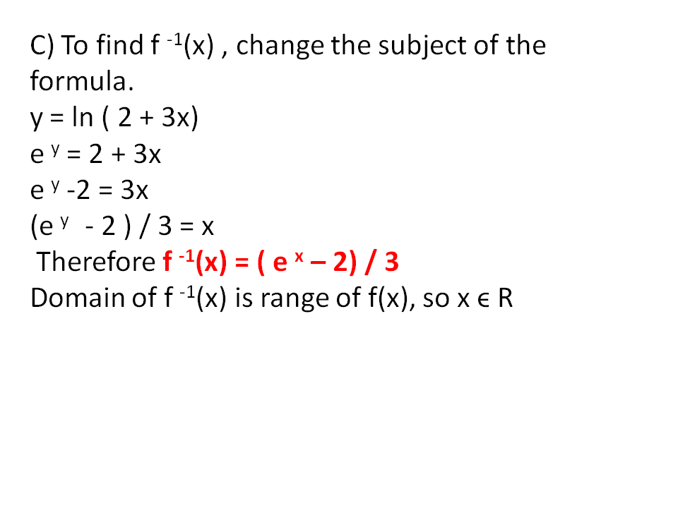 Math12: Chapter 8- Exponential and its inverse lnx function