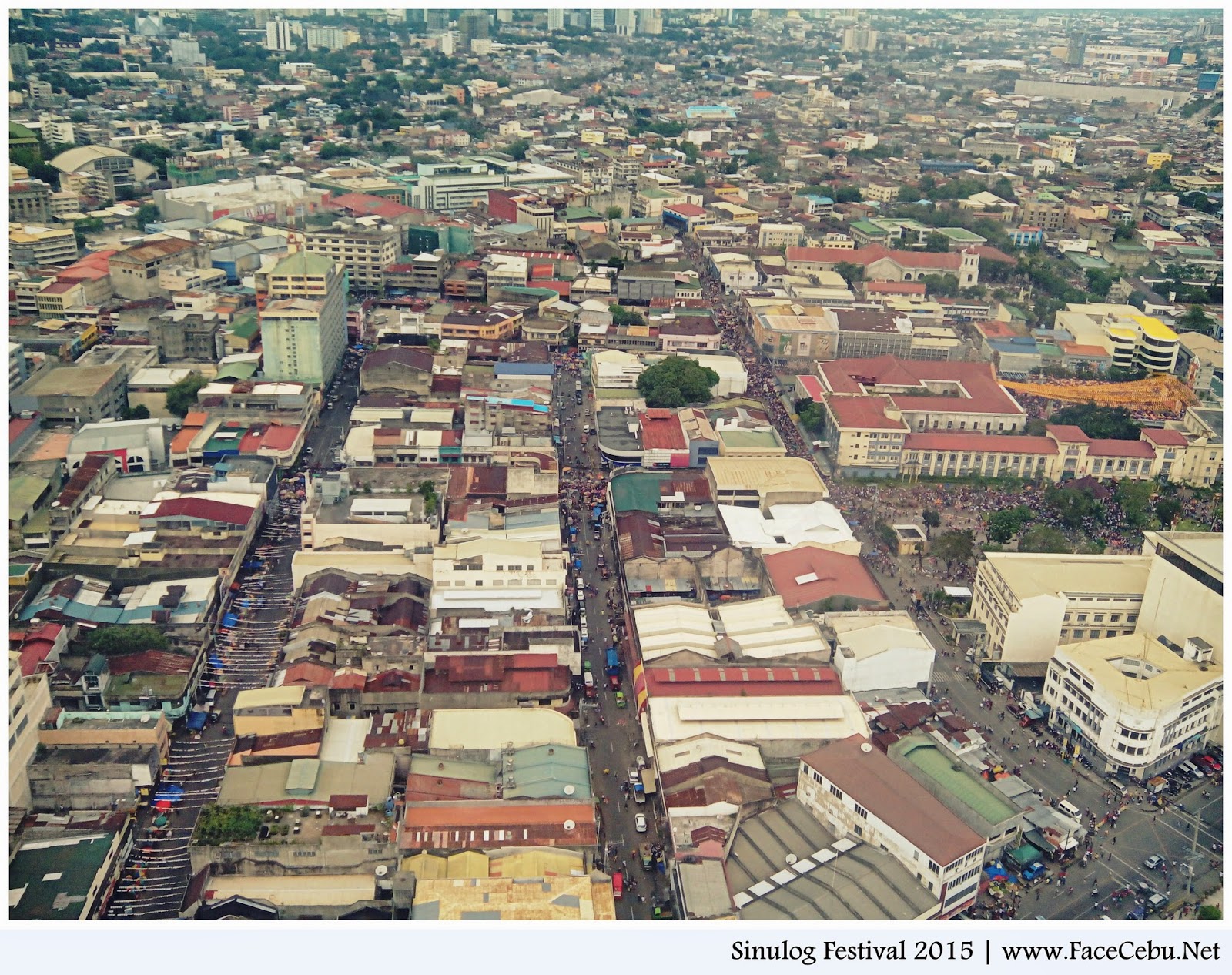 Cebu Aerial View During Sinulog Festival 2015 - FaceCebu | Cebu ...