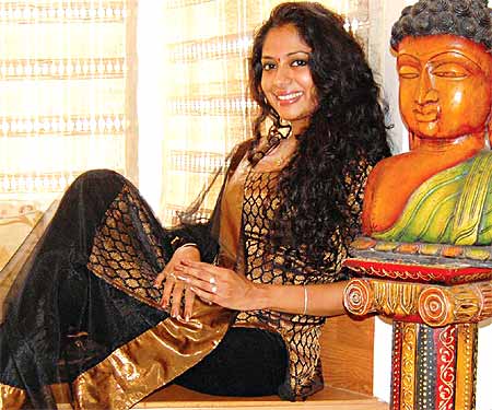 Indian telly world: Actress Poornima Indrajith Pictures