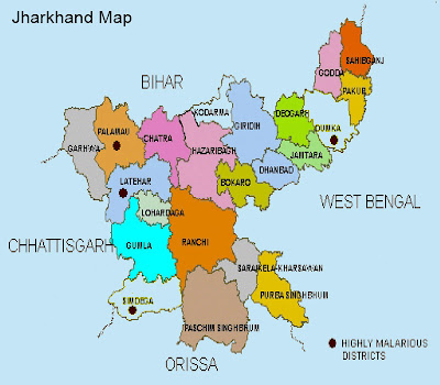 India in Maps : Jharkhand | Jharkhand Map | India in Maps
