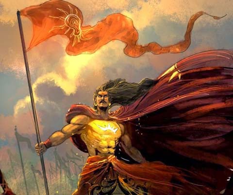 Scriptural Ramblings: Karna: The son of Surya the sun god.