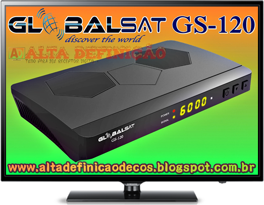 ALTA DEFINICAO: GlobalSat GS-120 HD: Recovery - 05Out2016