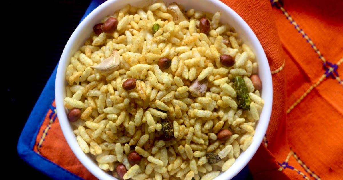 loveisincookin: GARLIC FLAVORED KURMURA (Evening snacks)