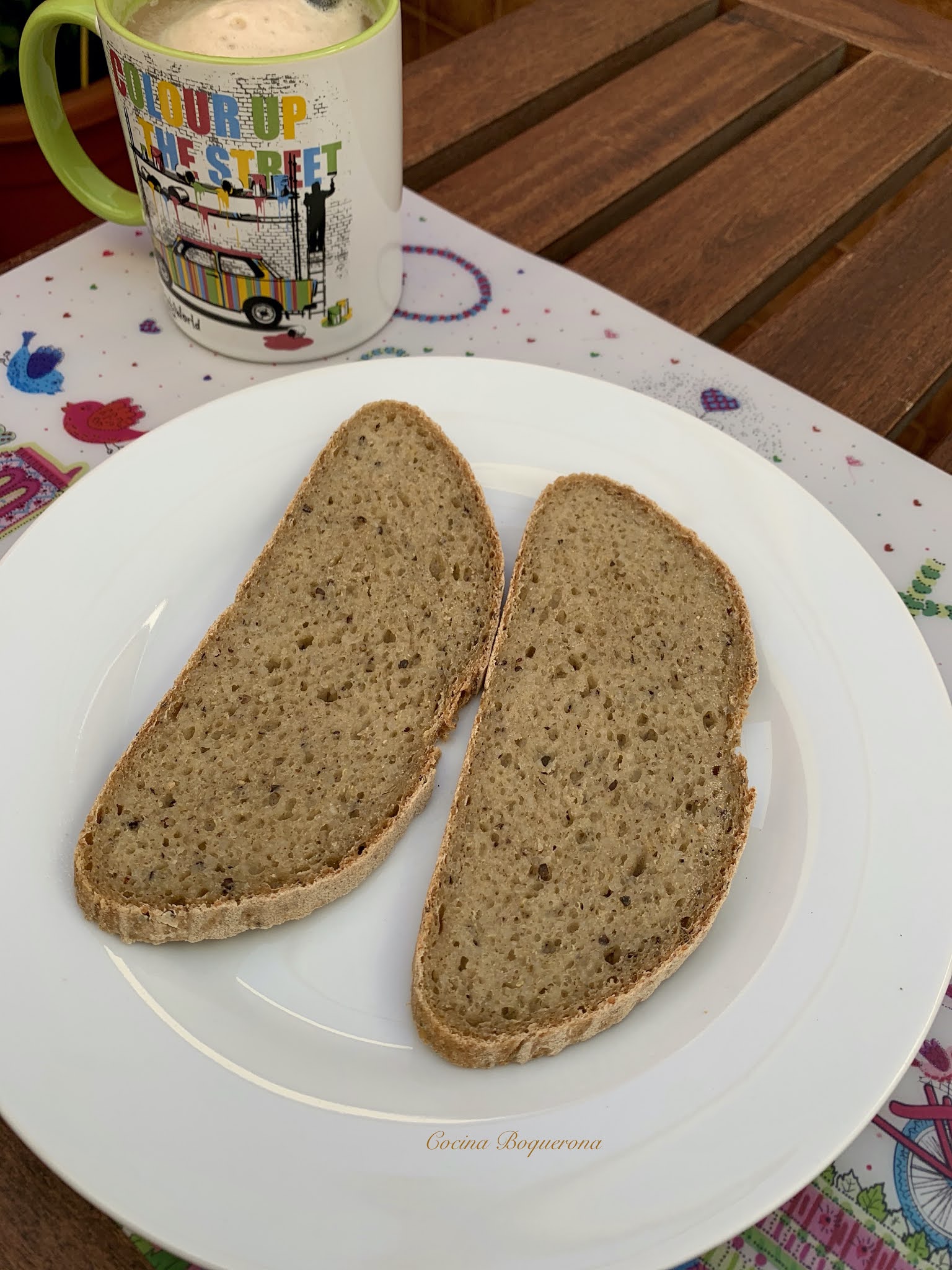 Pan con quinoa molida (sin gluten) | COCINA BOQUERONA