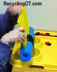 The Recycling Occupational Therapist: Connect Four Activity