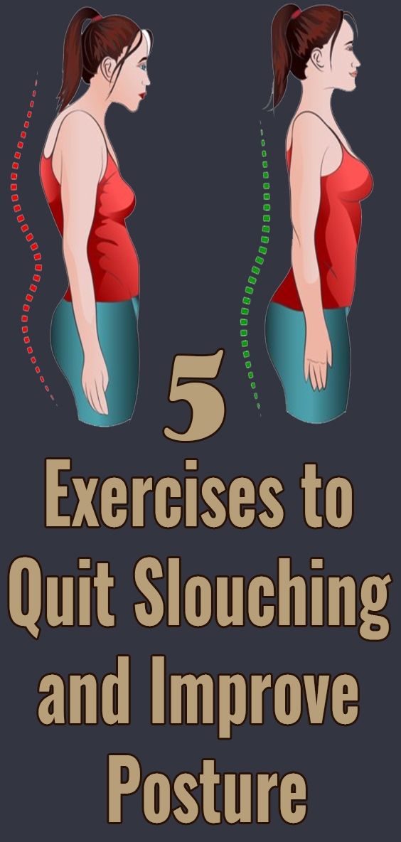 Maintain A Healthy Posture With These 5 Exercises - Healthy Lifestyle
