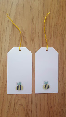 DIY bumblebee gift tags |Keeping it Real