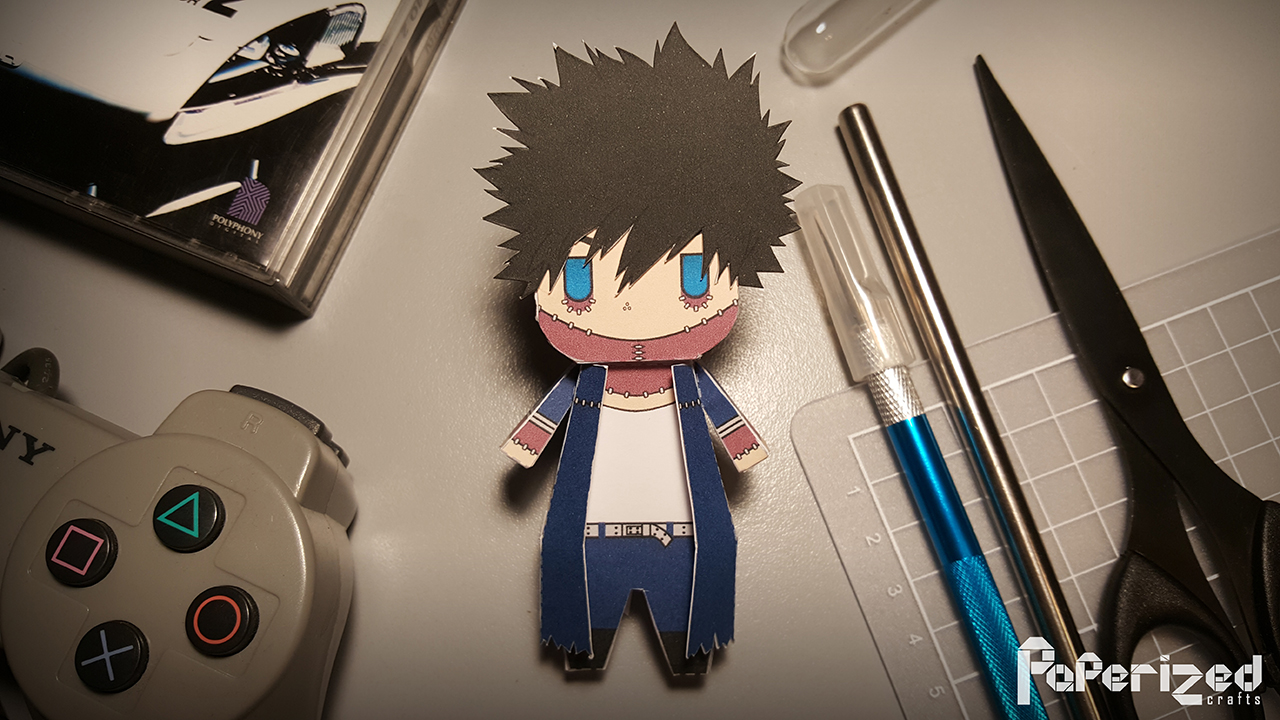 My Hero Academia: Dabi (Toya Todoroki) Papercraft | Paperized Crafts